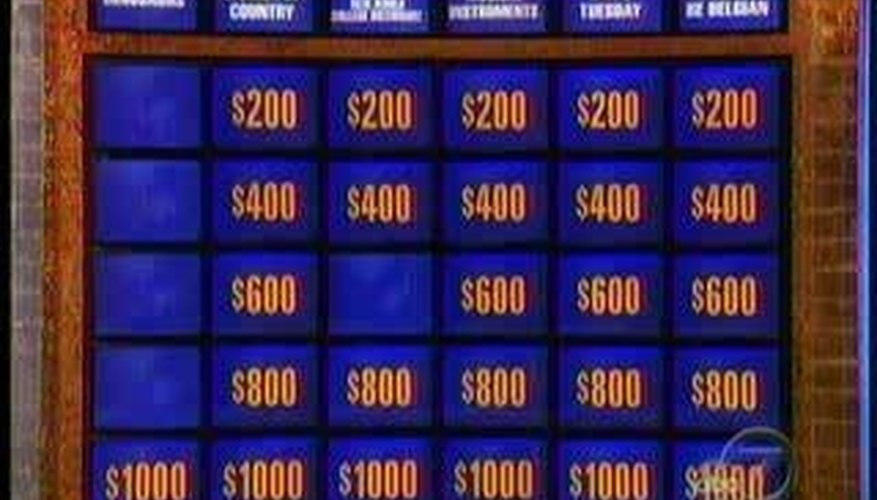How To Make Your Own Jeopardy Game Our Pastimes