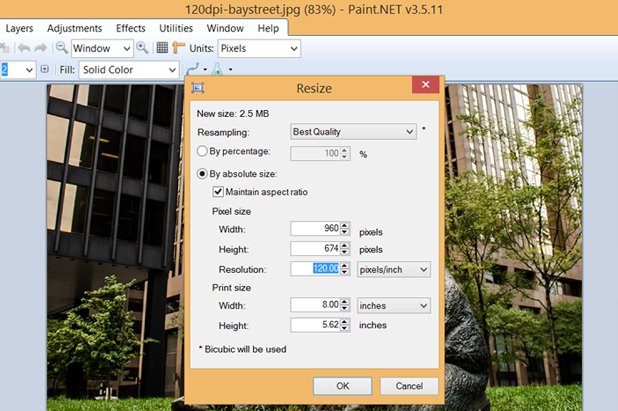 How To Increase DPI In Paint with Pictures 