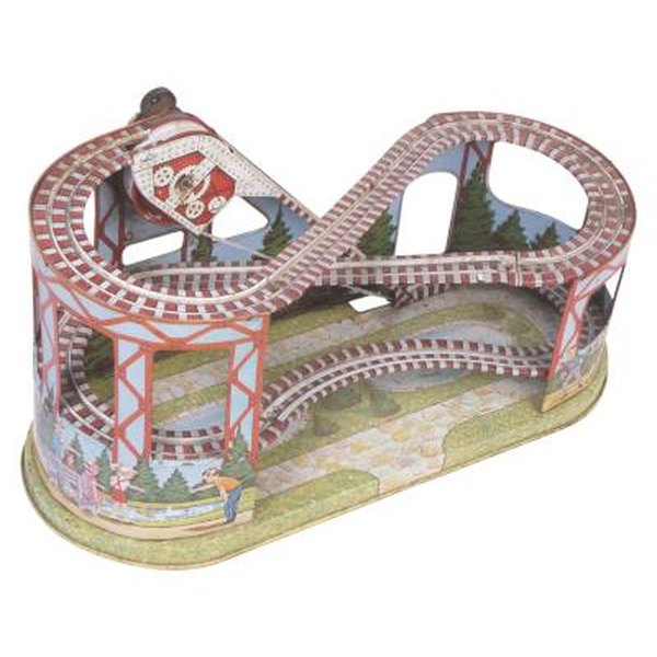 How To Build A Miniature Scale Of A Roller Coaster Out Of Cardboard 