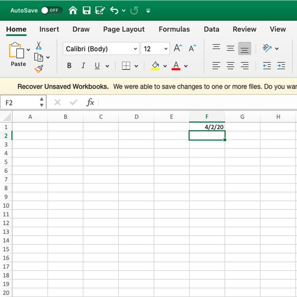 How To Set The Date On Excel To Be Updated Automatically It Still Works