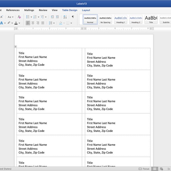 How To Print Avery Labels In Word It Still Works