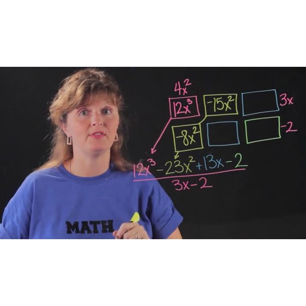 How To Divide Polynomials Using The Box Method Synonym