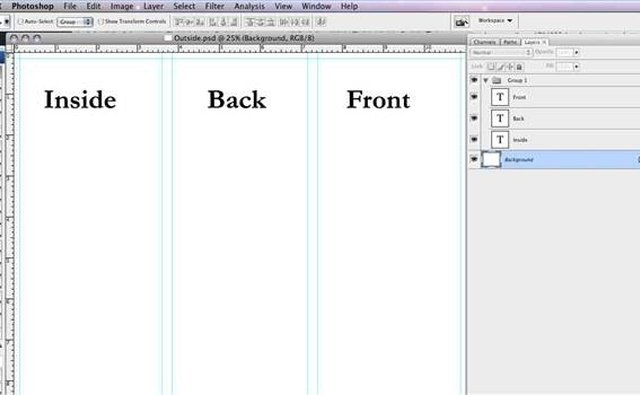 How To Make A Tri Fold Brochure In Photoshop It Still Works