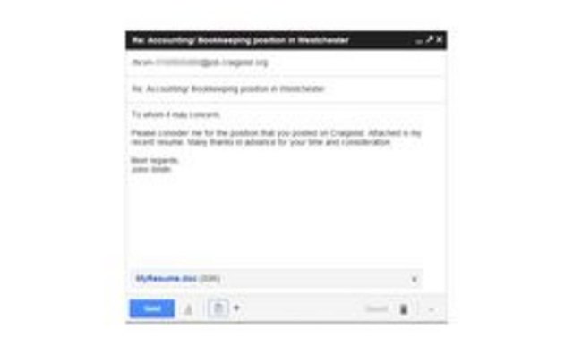 How To Respond To A Job Posting On Craigslist It Still Works