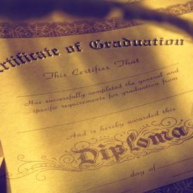 How To Get A Copy Of A High School Diploma Online For Free Synonym