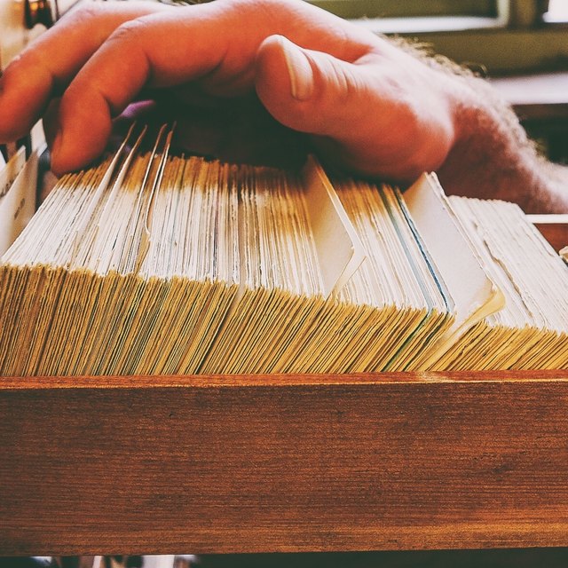 Most Common Filing Systems Bizfluent