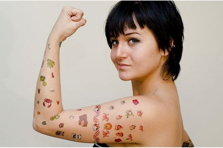 How To Remove A Temporary Tattoo LEAFtv