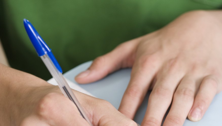 How To Take Notes Using The Charting Method Synonym