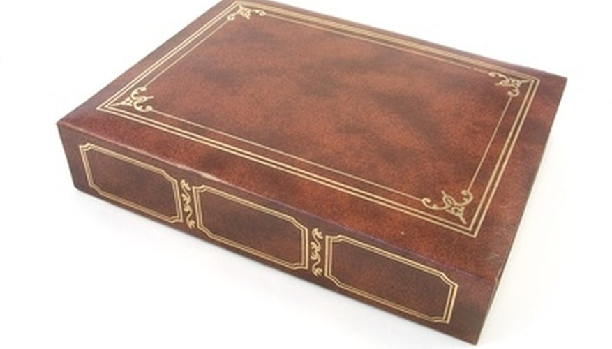 How To Restore Leather Book Covers Our Pastimes