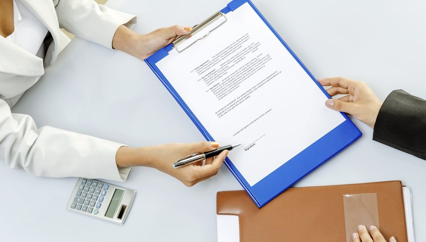 Types Of Illegal Or Invalid Contracts Bizfluent