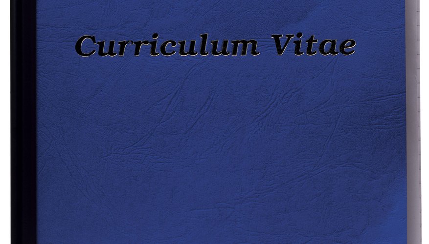 How To Write A CV For College The Classroom