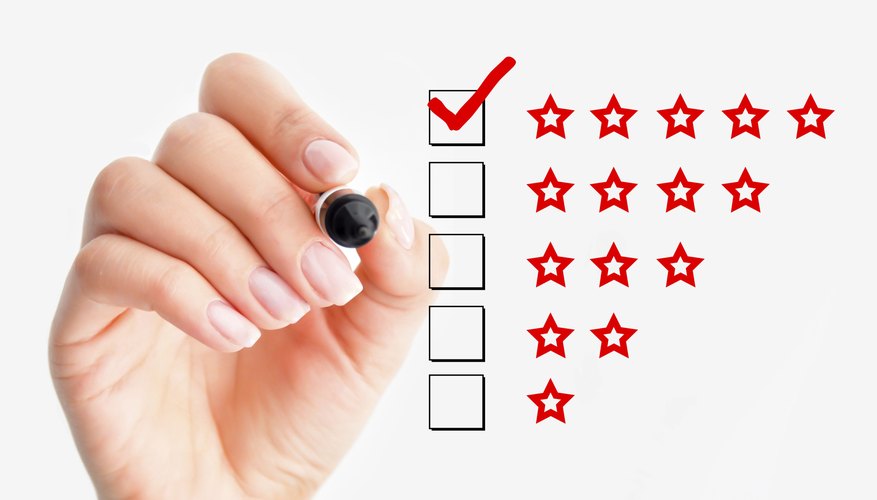Advantages & Disadvantages of Ranking Scales | Bizfluent Advantages & Disadvantages of Ranking Scales | Bizfluent
