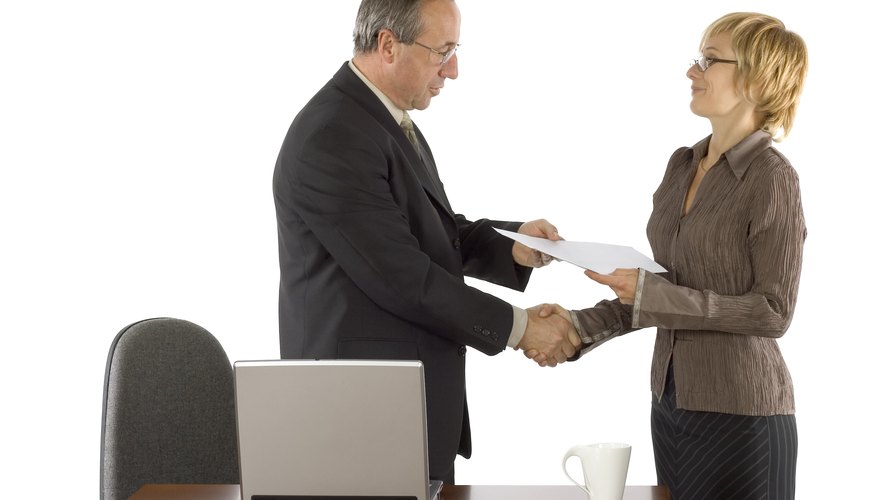 How To Write A Nomination Letter For An Award Bizfluent