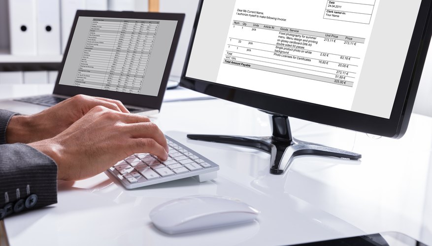 Various Types Of Accounting Systems Bizfluent