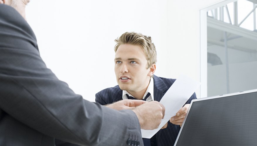 Helpful Phrases For Giving A Poor Performance Evaluation Bizfluent